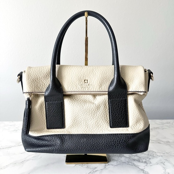 kate spade | Bags | 8 Kate Spade Colorblock Pebbled Leather Foldover ...